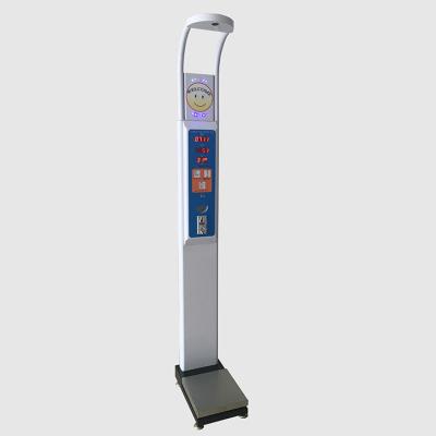 China Medical Stadiometer Body Height Weight Scales for Arabic English Russian Spanish and Thai for sale