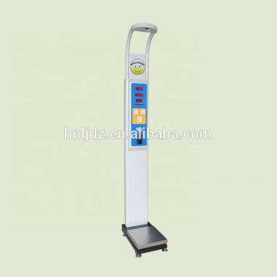 China Coin Body BMI Analyzer Vending Scale HW-600 Height Range 60-200cm for Body Mass Index for sale