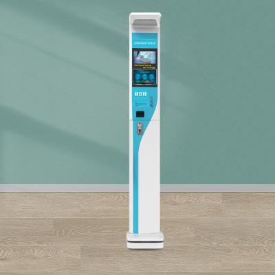 China Steel Personal Weight and Height Machine Scale for Hospitals 200kg BMI Body Fat Analyzer for sale