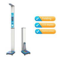 China Hospital and Pharmacy Coin-Operated Human Scale with LED/LCD Display 200kg Capacity for sale