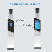 China Waterproof Outdoor Height Weight BMI Scale Ultrasound Body Fat Analysis Machine 2023 Model for sale