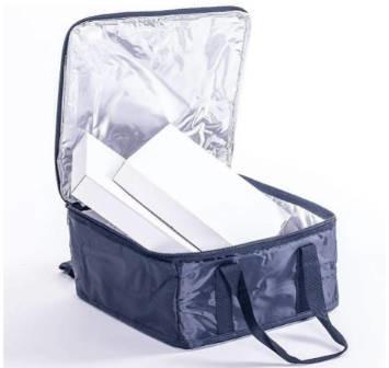 China Insulated Thermal Bag With Foil Foam | Nylon Bags For Pizza Delivery for sale