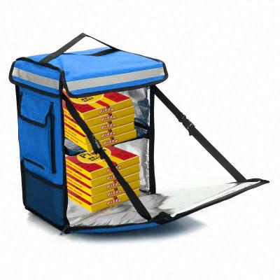 China Food Waterproof 420D/PVC Thermal Insulated Reusable Cooler Bag for Food Transportation for sale