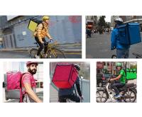 China Acceptable Large Aluminum Foil Cooler Backpack for Supermarket Shopping and Takeaway for sale