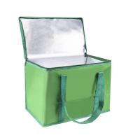 China Customized Big Capacity Thermal Zipper Insulated Cooler for Meal Prep and Pizza Delivery for sale