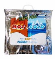 China Reusable Hot and Cold Food Packaging Thermo Bag with Insulated Aluminum Foil Material for sale