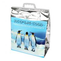 China Aluminum Foil Insulation Hand Cooler Bags Thermal Solution for Hot and Cold Ice Cream for sale