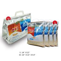 China Reusable Hot and Cold Food Packaging Thermo Bag with Insulated Aluminum Foil Material for sale