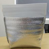 China Logo Printing Cooler Bag Pack for Food Delivery Aluminum Foil and Gel Ice Thermal EPE for sale