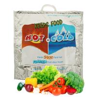 China Lightweight Thermal Insulated Food Bag with PET Aluminum Foil and EPE Pearl Cotton for sale