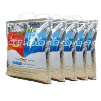China Plastic Handle Hot Cold Cooler Bag for Shopping Custom Thermal Insulated Lunch Food for sale