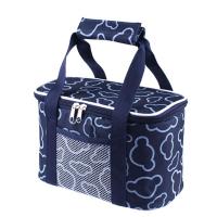 China Waterproof Insulated Lunch Aluminum Foil Thermal Tote Beer Can Cooler Bag With Zipper for sale