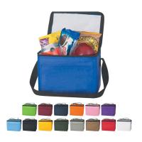China Waterproof Insulated Lunch Aluminum Foil Thermal Tote Beer Can Cooler Bag With Zipper for sale
