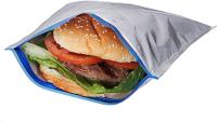 China CMYK Offset Logo Printing Insulated Foil Thermal Sandwich Bags for Insulated Lunches for sale