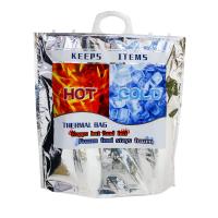 China hot food thermal insulated delivery bags for food Aluminum Foil Thermo Plastic Shopping Bag for sale