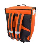 China Insulated Foam and Aluminum Foil Lined Thermal Bag for Pizza Takeaway Delivery Backpack for sale