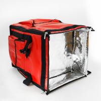 China Large Reusable Aluminum Foil Insulation Delivery Cooler Bag For Camping Outdoor Lunch for sale