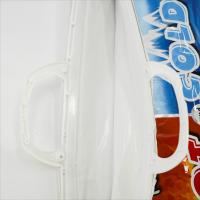 China Reusable Thermal Freezer Bag Grocery Thermo Cooler Tote Bag For Food And Bottle Striped for sale
