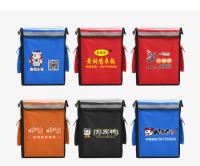 China Hot Cold Delivery Cooler Thermal Bag with Reusable Ice Pack and Customized Logo for sale