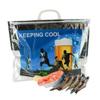 China Aluminium Foil Insulated Bag Collapsible Reflective Insulation Bag Food Thermal Reusable Cooler for sale