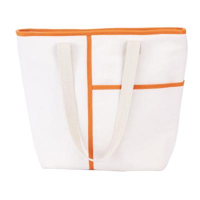China Aluminum Foil Insulated Food Storage Bag Cold Cooler Thermal Portable Cake Cold Preservation Grocery Tote for sale