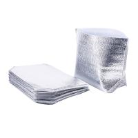 China Aluminum Foil Material Insulated Cardboard Box Liners for Temperature Maintenance for sale