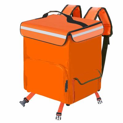 China 54L Thermal Insulate Cooler Bag for Pizza Takeaway Drink Delivery Thermal Insulation for sale
