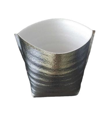 China Acceptable OEM/ODM Carton Insert Foam Foil Liner Heat Preservation Box for Food Storage for sale