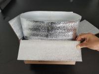 China Acceptable OEM/ODM Carton Insert Foam Foil Liner Heat Preservation Box for Food Storage for sale