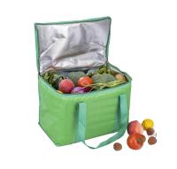 China Soft Insulated Lunch Cooler Bag Polyester Lunch Cooler Thermal Tote for sale