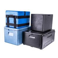 China 80l 108L Large Small Cooler Box Foldable EPP Food Distribution Waterproof Eco Friendly for sale