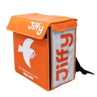 China Food 400D/PU Polyester Thermal Insulated Pizza Delivery Tote Bag with Durable Design for sale