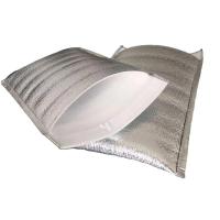 China Transport Chilled Food in Insulated Reusable Grocery Bag with Aluminum Foil Cooler Bags for sale
