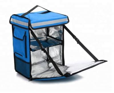 China Waterproof Double Layer Lunch Bag Insulated Thermal Cooler Bag for Outdoor Adventures for sale