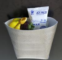 China Insulated Food Grade Aluminum Foil EPE Foam Box Cooler Bag with Printing Acceptable for sale