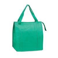 China Food Delivery Thermal Bag Letter Insulated Cooler Bag Non-Woven Food Storage Portable for sale