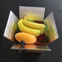 China Aluminum Foil Lined Paper Box For Thermo Delivery Of Cakes Vegetables Fruits Food Thermo Box for sale