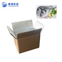 China Aluminum Foil Lined Paper Box For Thermo Delivery Of Cakes Vegetables Fruits Food Thermo Box for sale