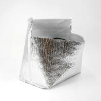 China Geometric Aluminum Thermal Material Box Liner Insulation for Food Delivery Cooler Bag for sale