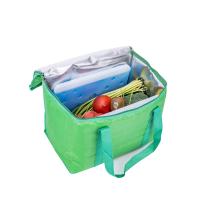 China 10*10*10inch Oxford Customizable Isothermal Cooler Bag for Hot and Cold Food Delivery for sale