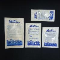 China Custom Disposable Food Delivery Dry Ice Packs with Self-Priming Gel 400 Capacity for sale