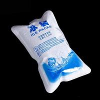 China Custom Disposable Food Delivery Dry Ice Packs with Self-Priming Gel 400 Capacity for sale