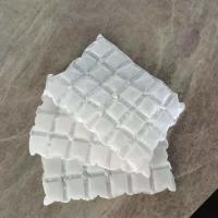 China 24 Cubes Cold Ice Gel Plastic Reusable Box Brick Dry Ice Pack Sheet for Medical Food for sale