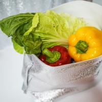 China Logo Food Grade Insulated Foil Bag for Thermal Insulation and Meat Cold Packaging for sale