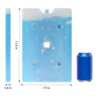 China Waterproof Gel Ice Pack for Vaccine Delivery in 1500ml Slim Thin Cool Block Cooler Box for sale