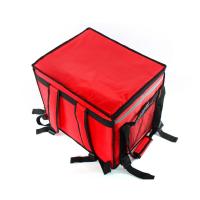 China Reusable Cooler Backpack For Lunch Customized Thermal Insulated Big Backpack Coffee Delivery Bag for sale