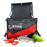 China OEM/ODM Acceptable Waterproof Custom Thermal Insulated Food Delivery Cooler Bag For Motorcycle for sale