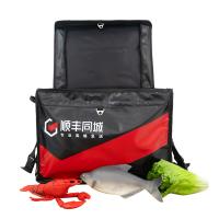 China OEM/ODM Acceptable Waterproof Custom Thermal Insulated Food Delivery Cooler Bag For Motorcycle for sale