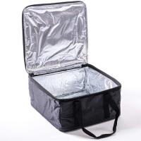 China Geometric 48L Sac Isotherm grocery cooler bag insulated thermal Backpack Lunch Food Fresh Aluminum Hot Cold Bag for sale