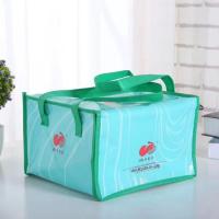 China Food Carry Insulated Cooler Shopping Bag 12 Inch Picnic Tempeture 4-6 Hours Portable Aluminum Foil for sale